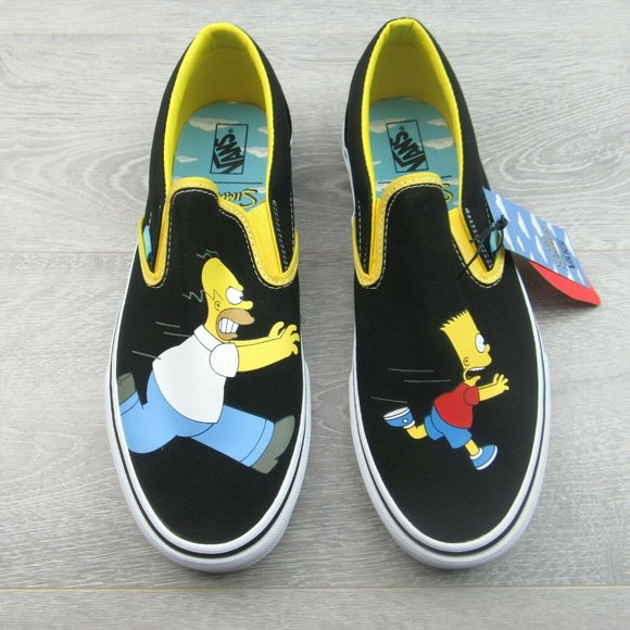 Vans | Shoes | Vans X The Simpsons Slip On Homer Bart Shoes | Poshmark